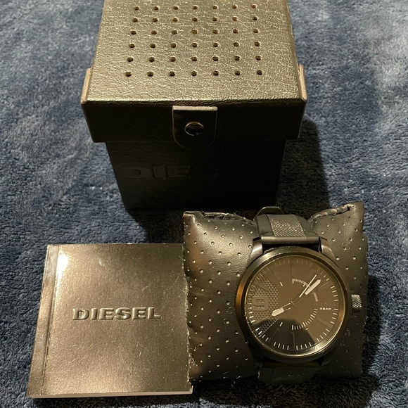 Diesel | Accessories | Mens Black Diesel Watch | Poshmark